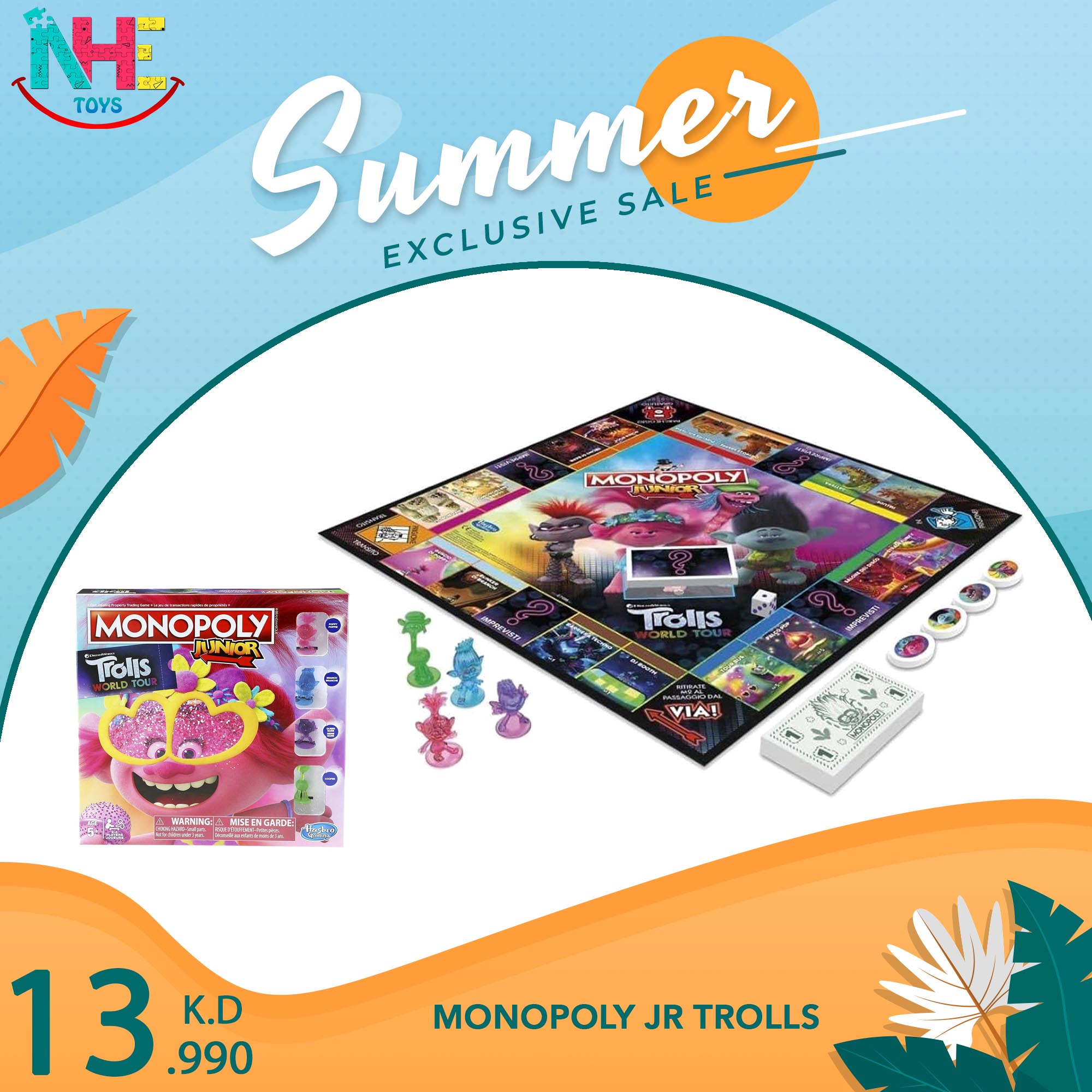 NHE Group | MONOPOLY JR TROLLS