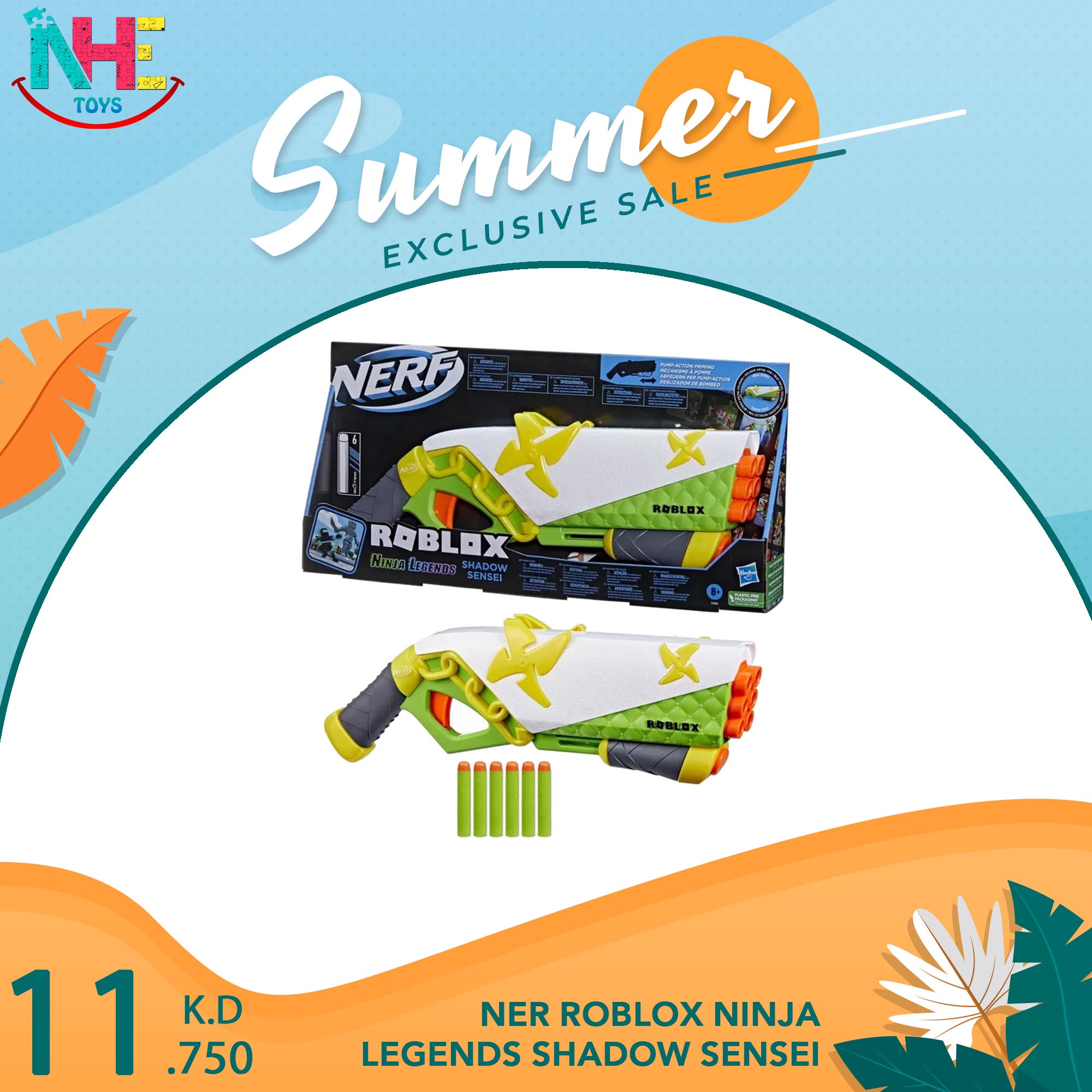 NHE Group | NERF ROBLOX NINJA LEGENDS SHADOW SENSEI