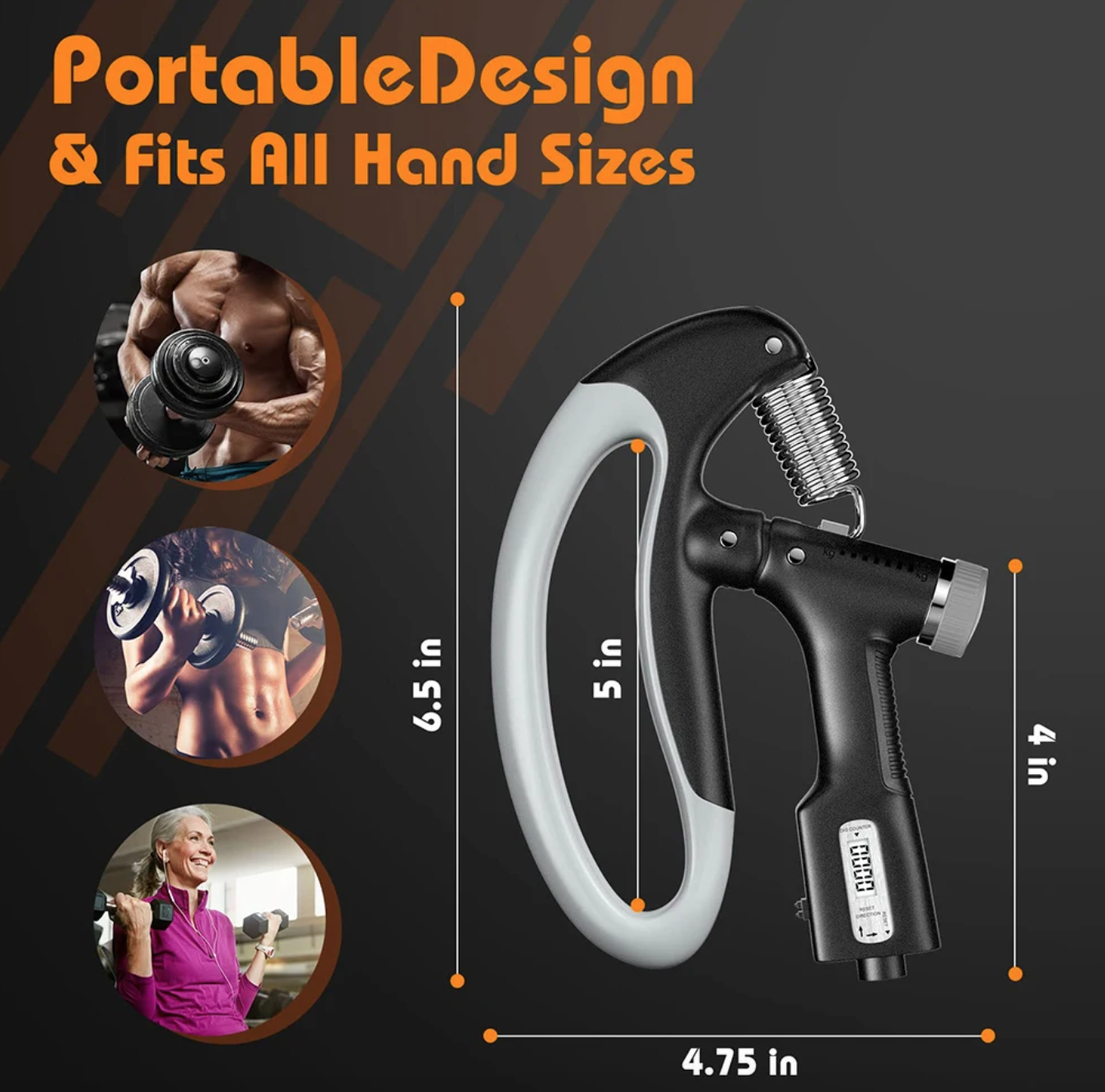 NHE Group | Adjustable Counting Hand Grip