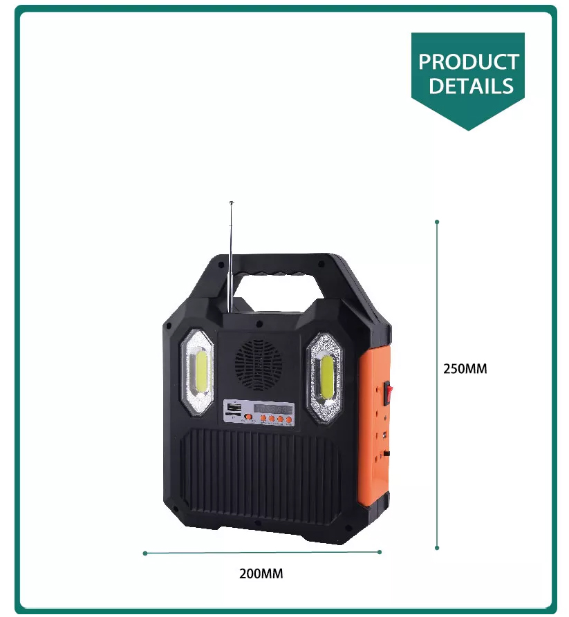 NHE Group | Portable Solar Power Lighting & Charging System